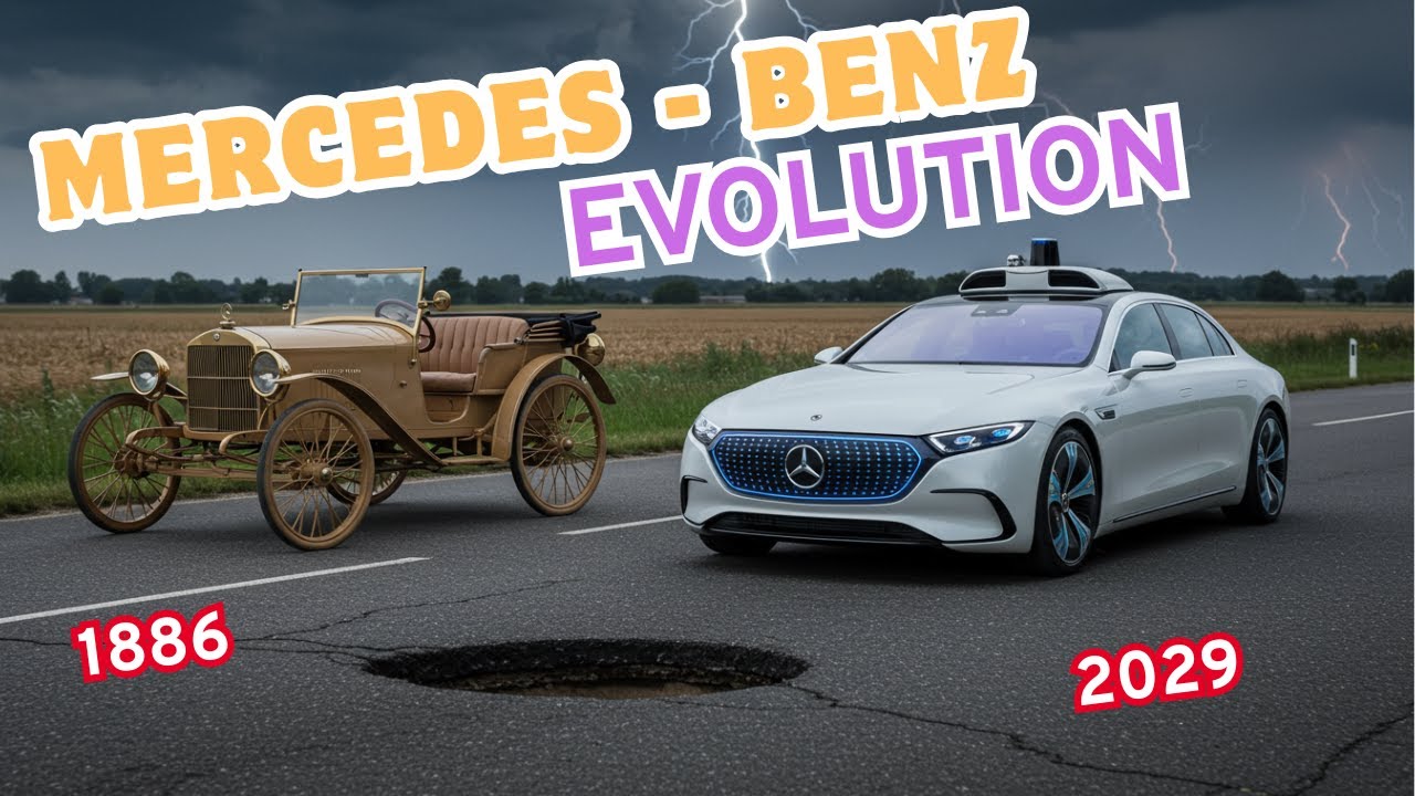 Mercedes-Benz Evolution (1886–2029) | 143 Years of Transformation | Car ...