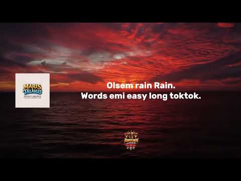 Maris Talaigu - Saii Kay ft Dabz Will (Lyrics Music Video)