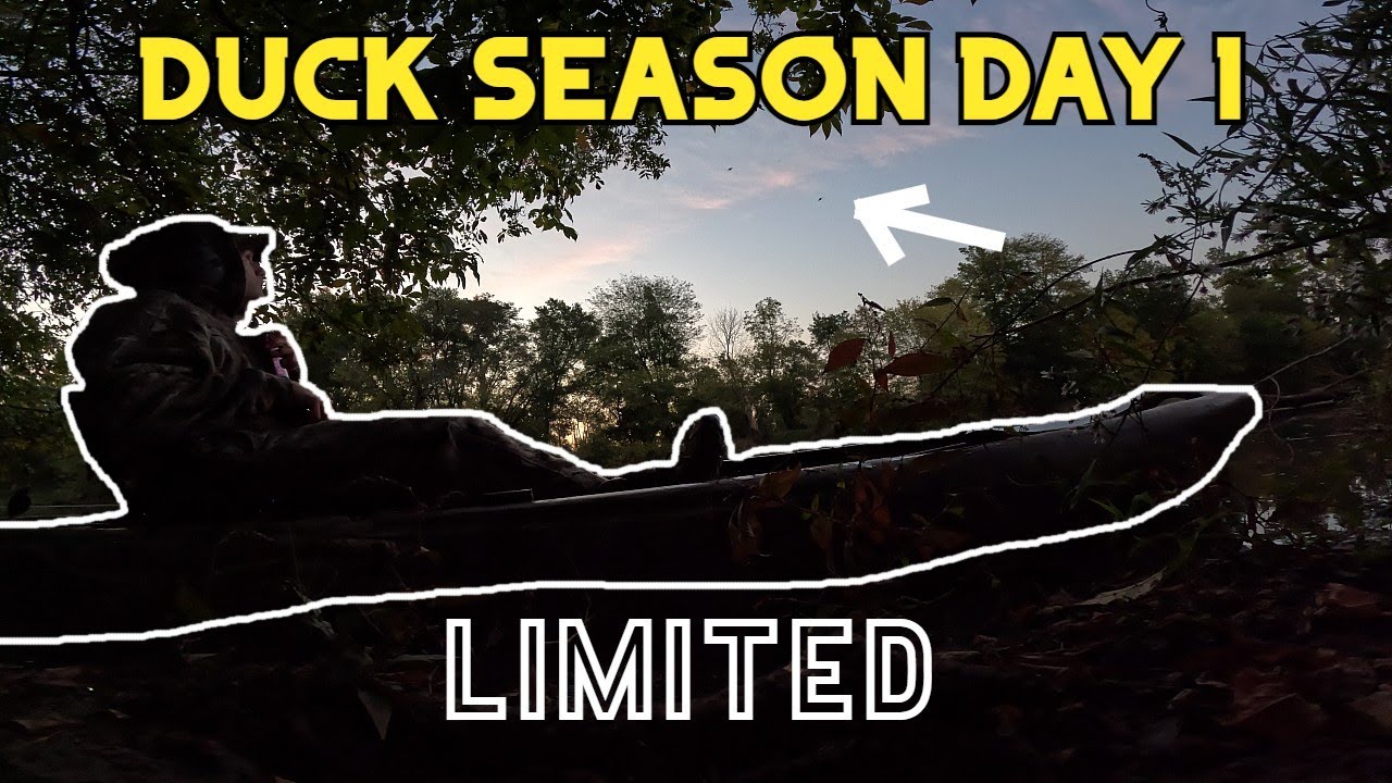 OPENING DAY OF DUCK SEASON we limit out - YouTube