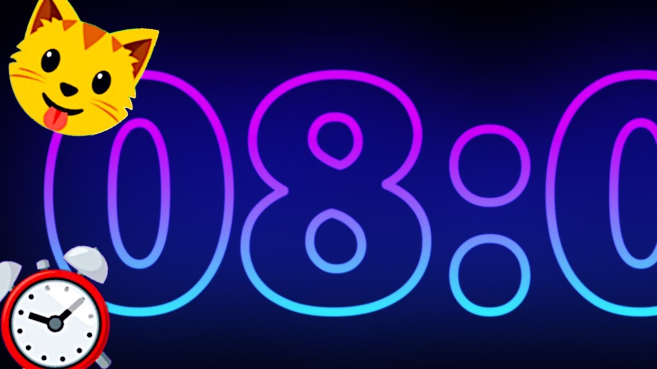 8 Hours Timer Countdown - YouTube