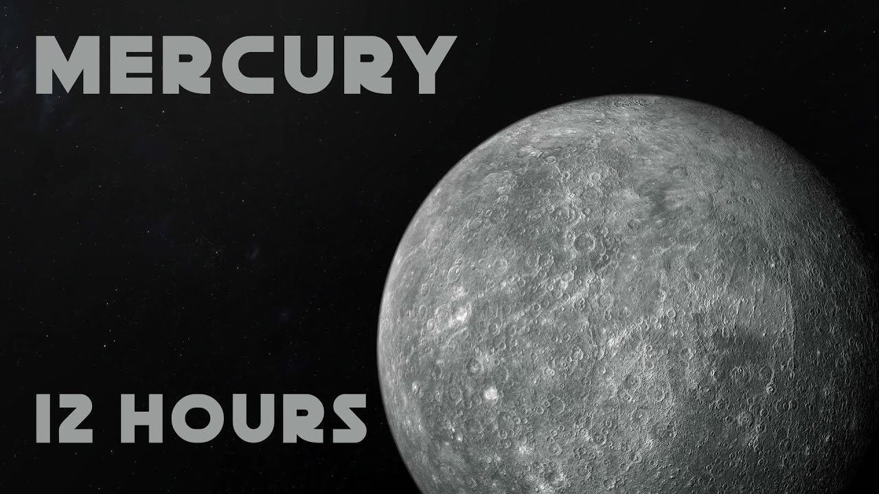Sound of Mercury | 12 Hours of Space Ambient Sounds - YouTube