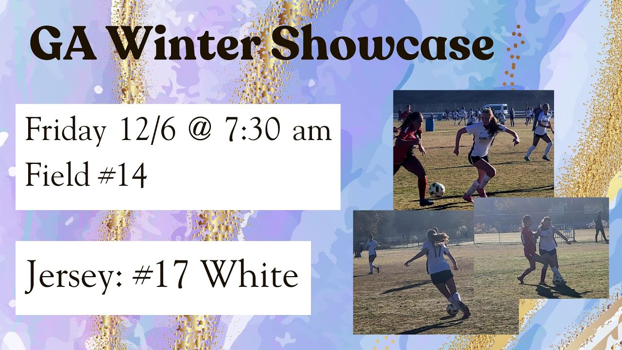 GA Winter Showcase Game 2 - YouTube