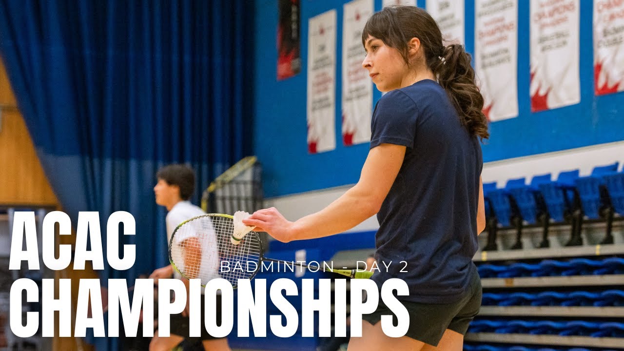 ACAC Badminton Championships - Day 2 - YouTube