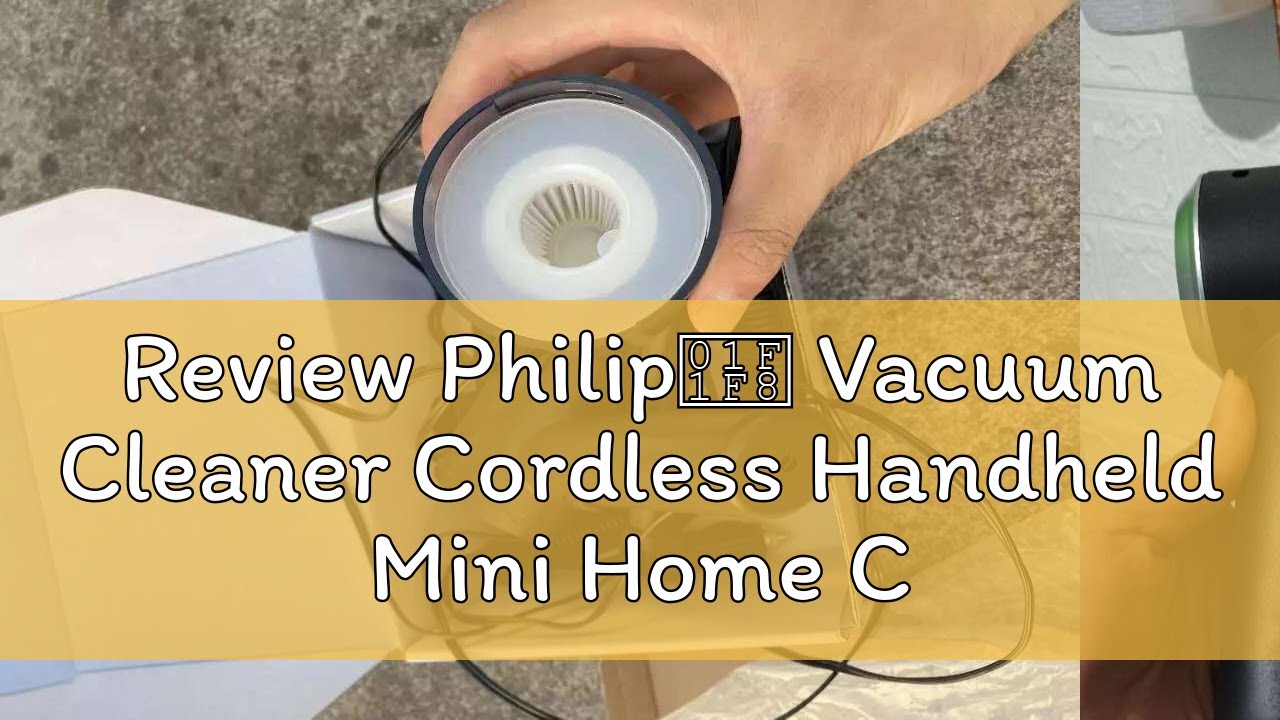 Review Philip🇸 Vacuum Cleaner Cordless Handheld Mini Home Car Wireless ...