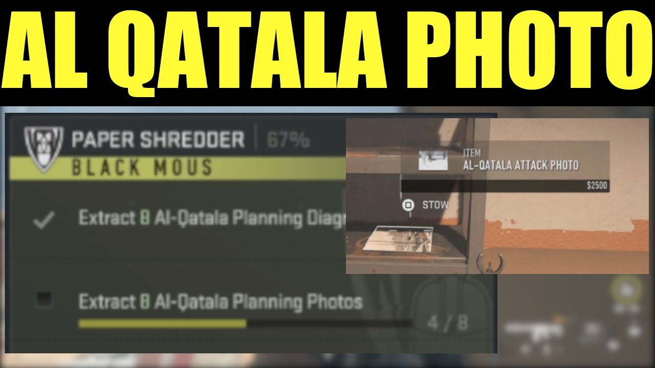 where to Find al qatala planning diagrams In DMZ - Modern Warfare 2 ...
