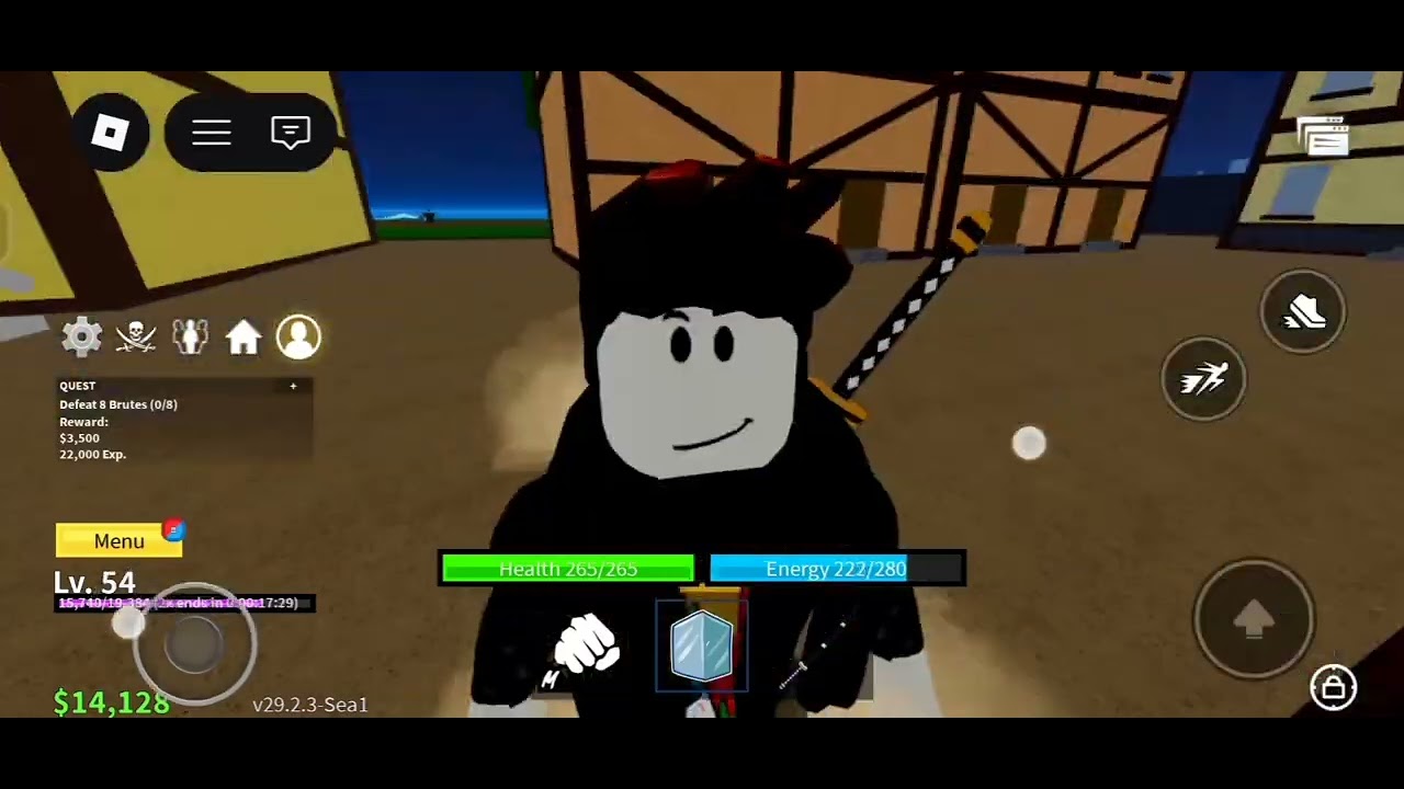 Playing Blox Fruit for the first time in Roblox।Blox Fruit - YouTube