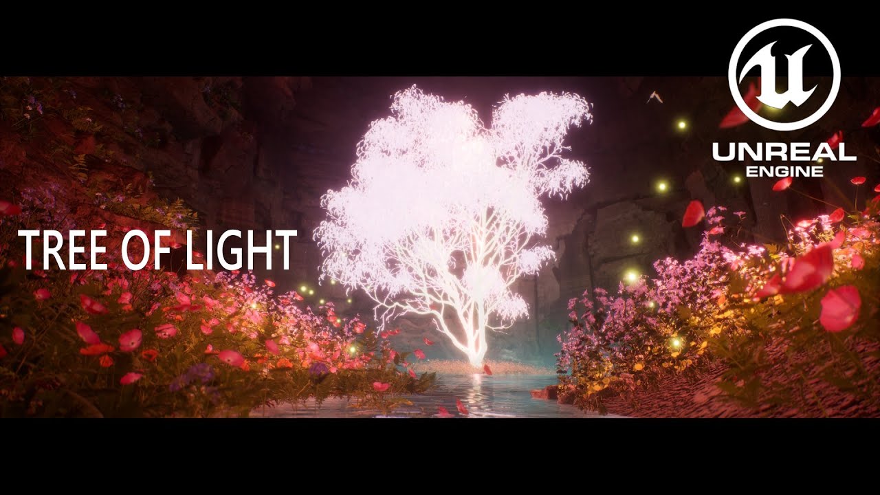 Tree Of Light | Unreal Engine 5 Cinematic Scene - YouTube