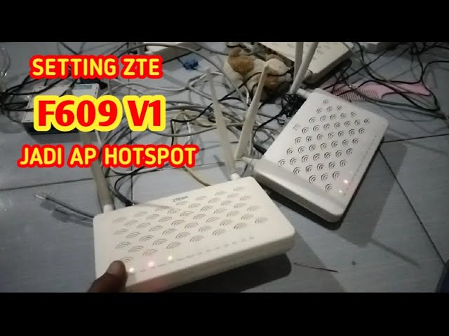 Cara Setting Modem Wifi Zte F609 Youtube Jual Modem Router GPON ONT