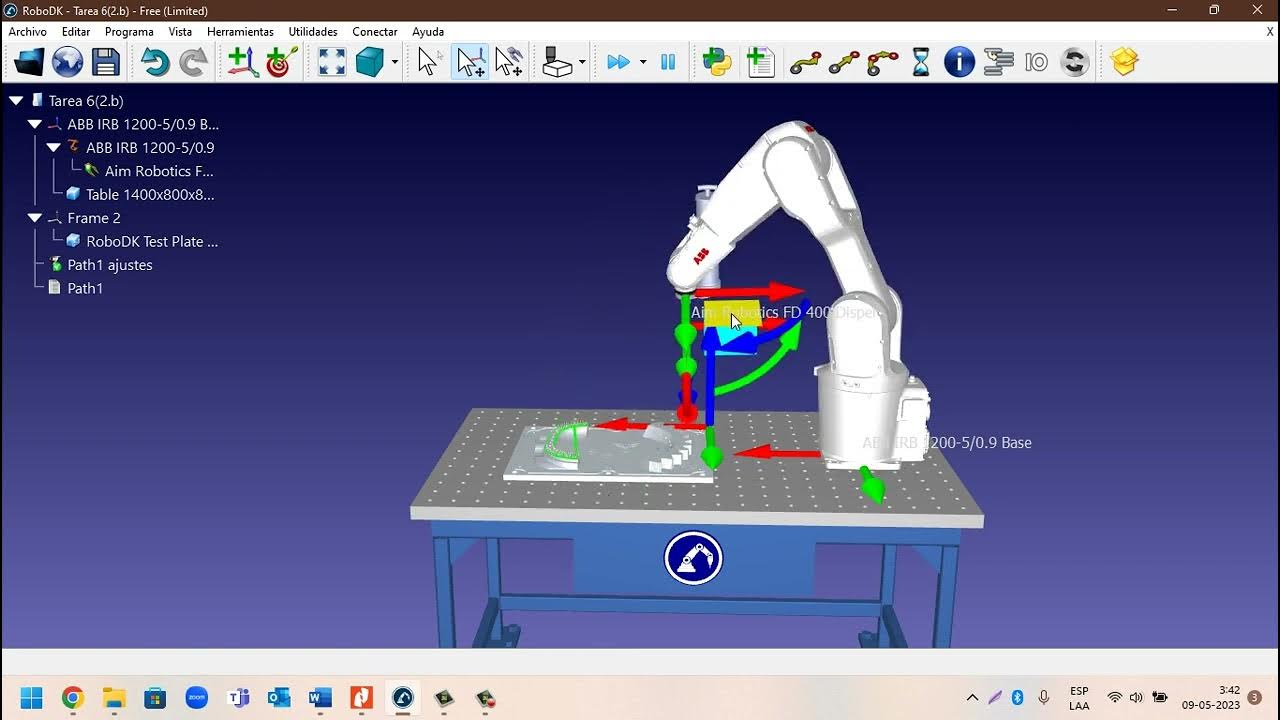 S6 mecanizado de piezas con RoboDK - YouTube