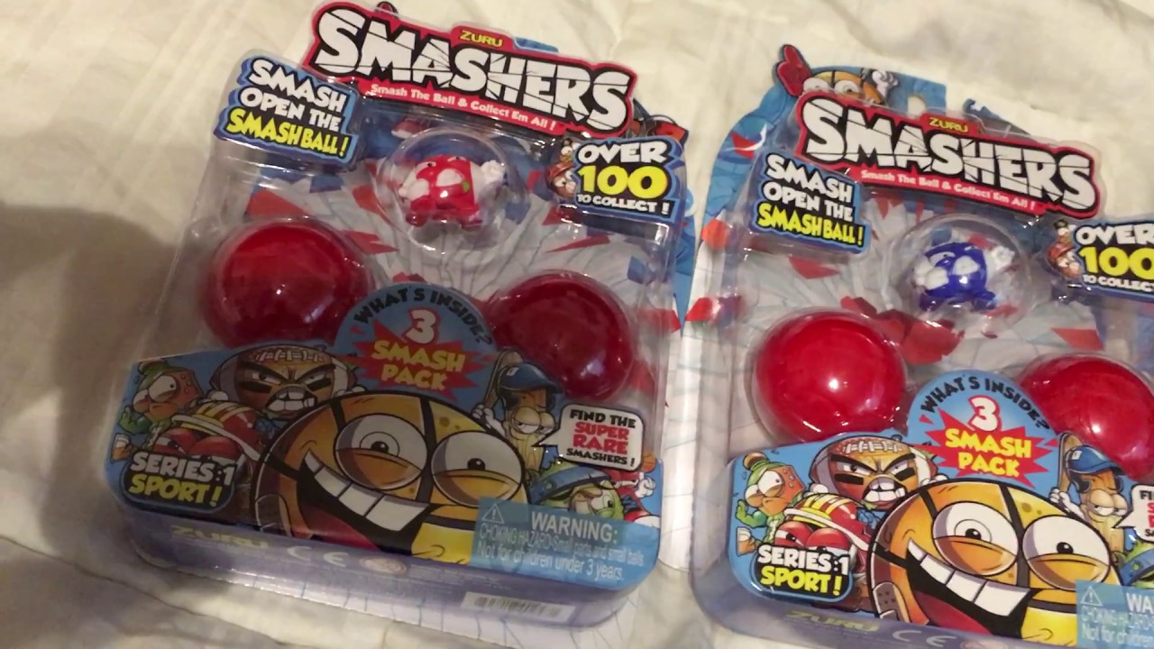 SMASHERS! Series 1, Round 1! SPORTS Smashies! First Look! - YouTube