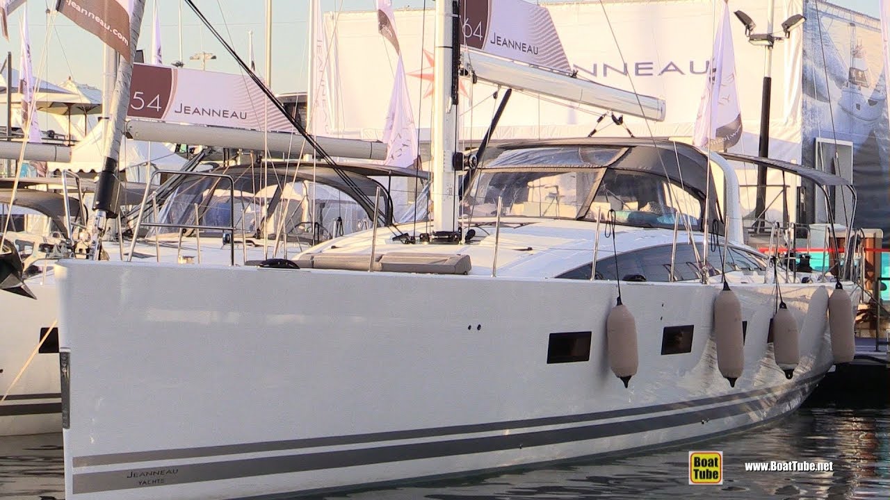 2019 Jeanneau 64 Sailing Yacht - Deck and Interior Walkaround - 2018 ...