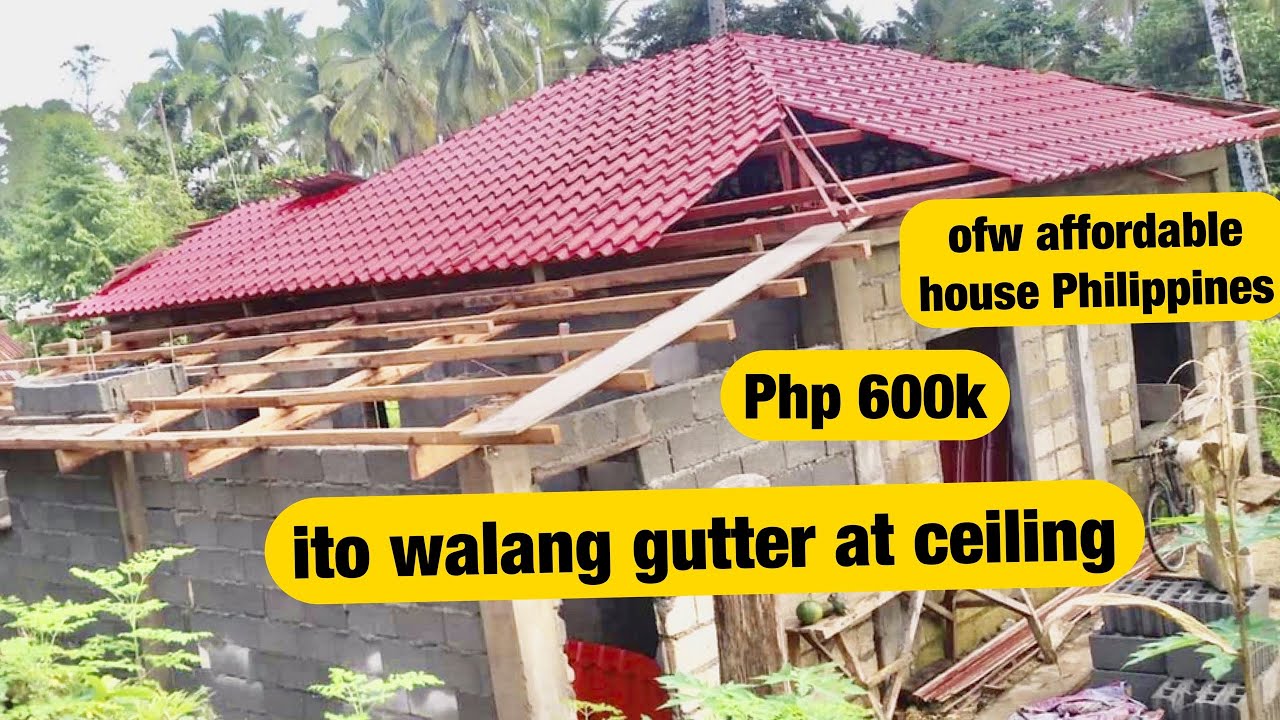 BAHAY NA WALANG KISAME - BUILDING A SMALL HOUSE IN THE PHILIPPINES ...