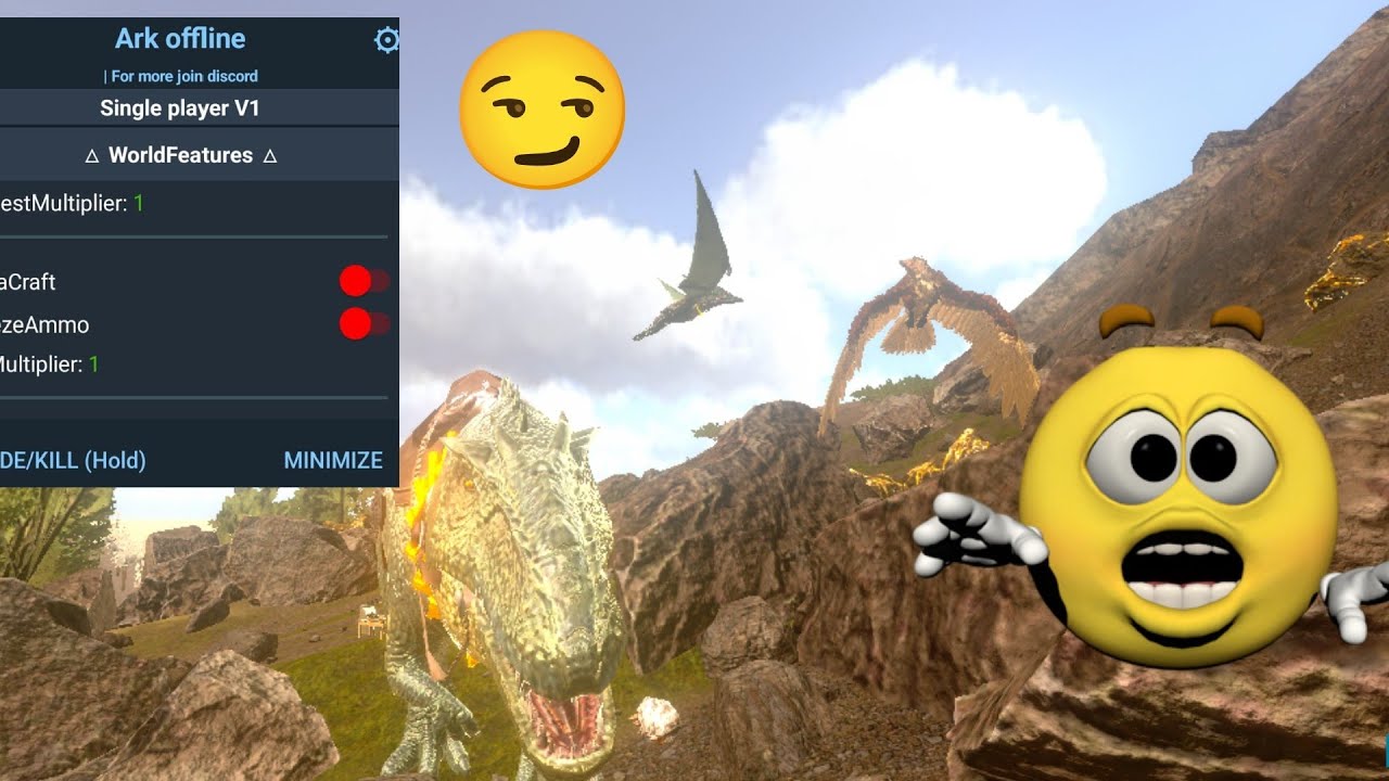 Ark mobile mod menu offline Free Primal pass and more🤑🤑 - YouTube