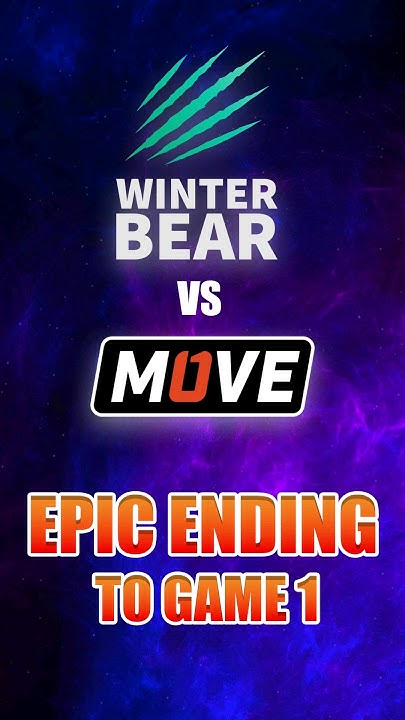 WINTER BEAR VS ONE MOVE ! EPIC ENDING 💦 #winterbear #dota2 #dota2shorts - YouTube