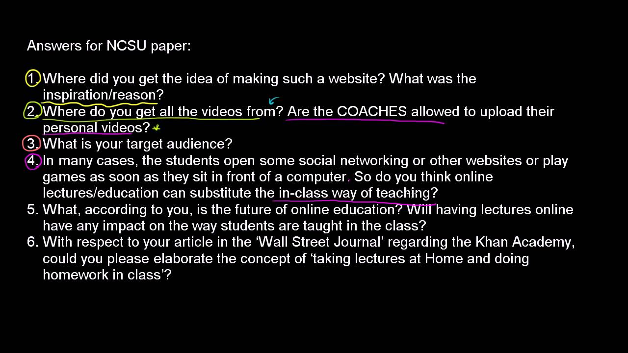 NCSU Answers - YouTube