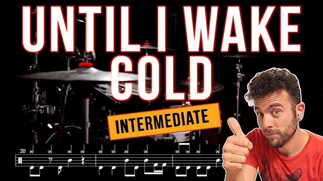 Until I wake - Cold - Drum Cover (with scrolling drum score) - YouTube