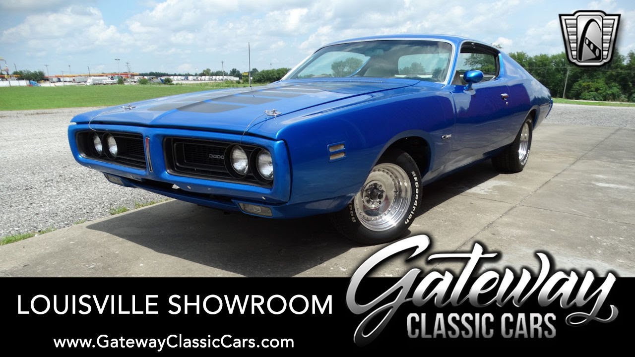 1971 Dodge Charger, Gateway Classic Cars Louisville #2758 LOU - YouTube