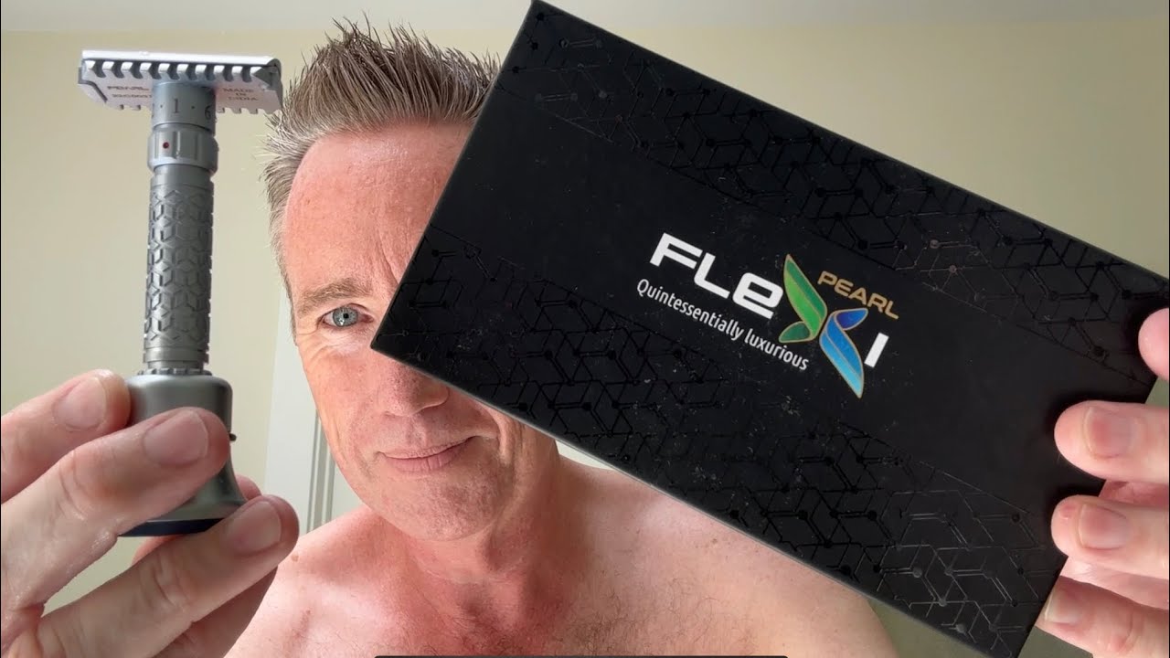 The Pearl Shaving Flexi Open Comb Safety Razor - First Shave and Review ...