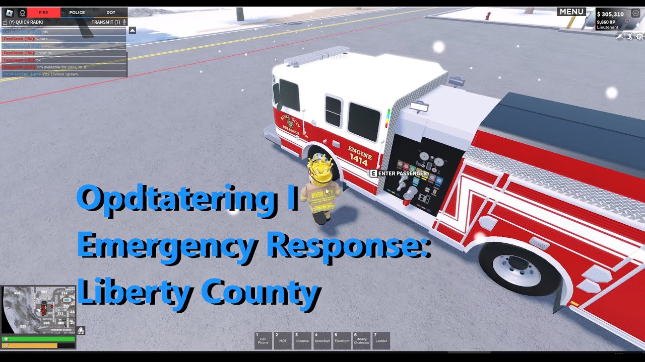 Emergency Response: Liberty County - Opdatering - Dansk Roblox med ...