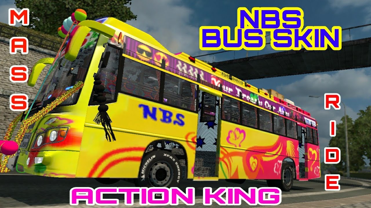 NBS || BUS || SKIN || ETS 2 || 🔥ANGRY WITH DRIVER🔥 - YouTube
