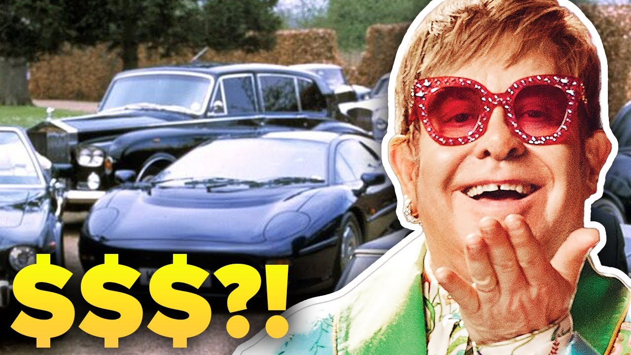 Elton John Has the Most GLAM Car Collection?! - YouTube