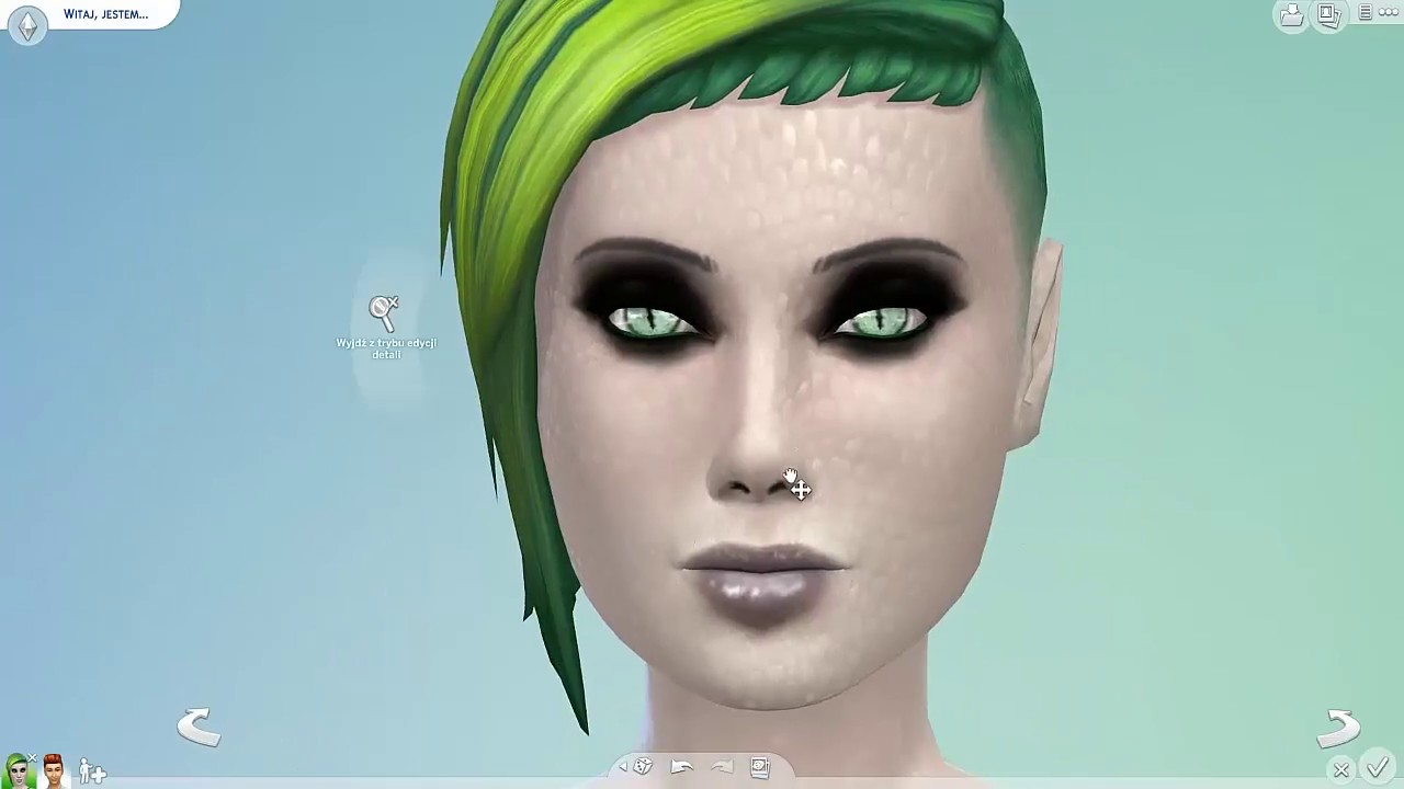 Sims 4 CAS - Reptilianie - YouTube