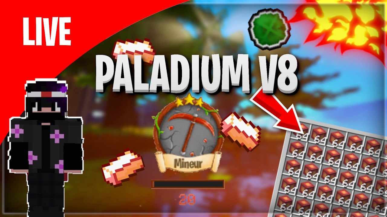 🧙‍ NOUVELLE SAISON DE PALADIUM 🔴 LIVE PALADIUM V8 REBORN - YouTube