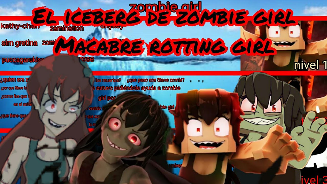 El iceberg de zombie girl | Macabre rotting girl - el señor dia ...