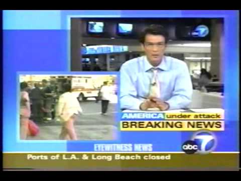 9/11 Rare KABC Los Angeles ABC7 News Afternoon Coverage Part 10 - YouTube