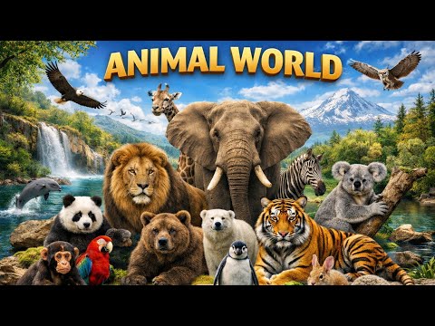 Relax nature video - animals 8K Heyvanlar aləmi #relaxationmusic #nature #relax #naturesounds 