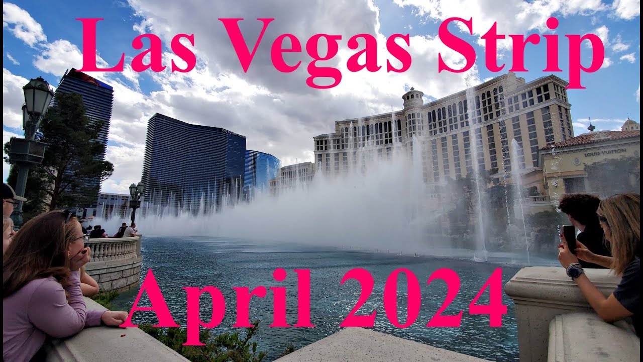LAS VEGAS STRIP day walk - USA's most visited city - BEST views walking ...