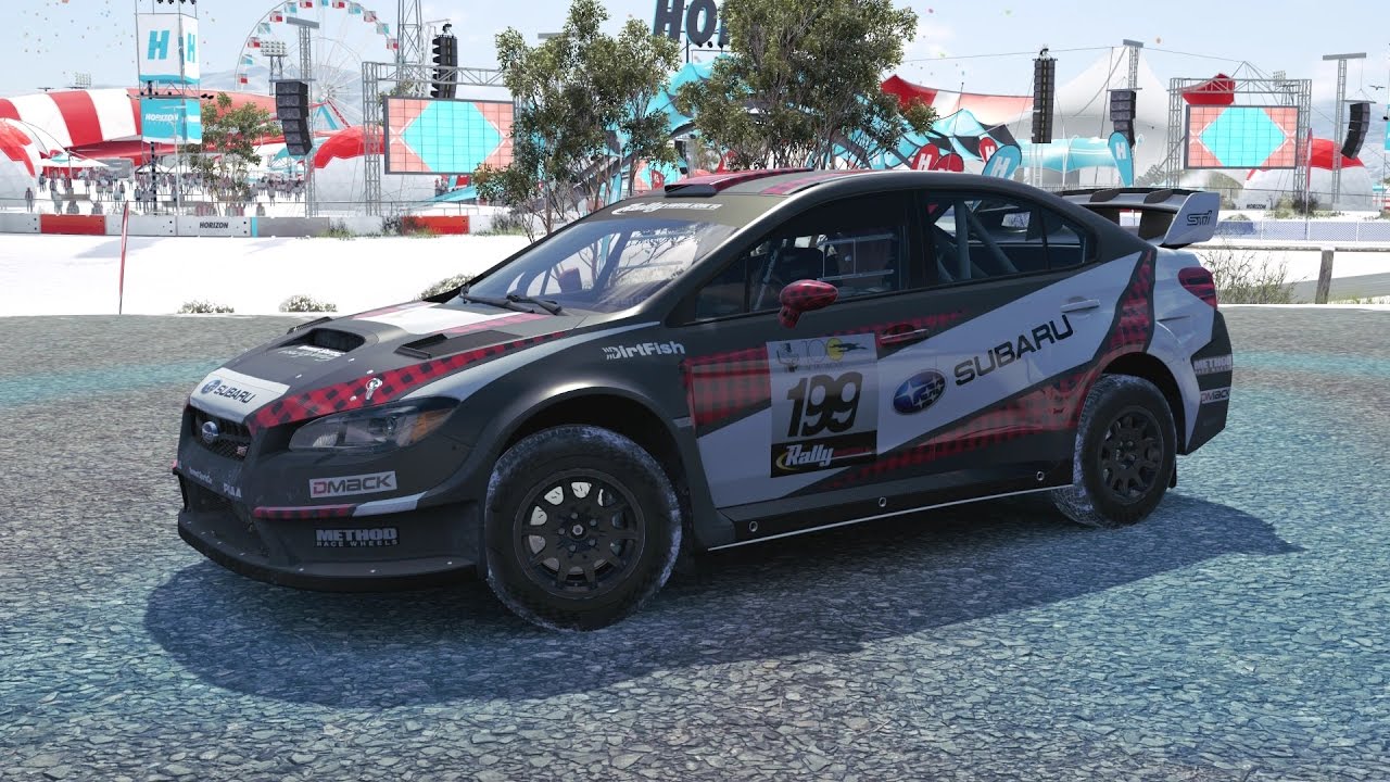 Forza Horizon 3 - 2016 Subaru #199 WRX STI VT15R Rally Car - YouTube