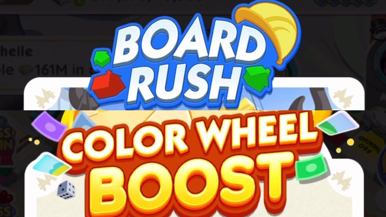 Monopoly Go - Taking Advantage Of BOARD RUSH & COLOR WHEEL BOOST Lvl ...