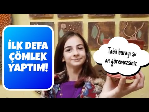ÇÖMLEK YAPIMI | İlk Defa Çömlek Yaptım!