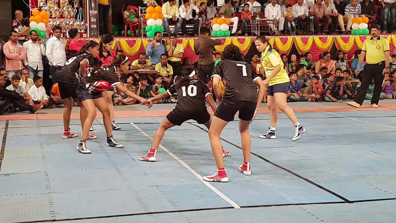 MAHATMA PHULE vs SWARAJ WOMEN'S KABADDI MATCH 2017.. - YouTube
