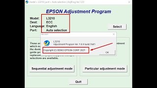 Epson L3210 Resetter TAGALOG With KEYGEN | Doovi