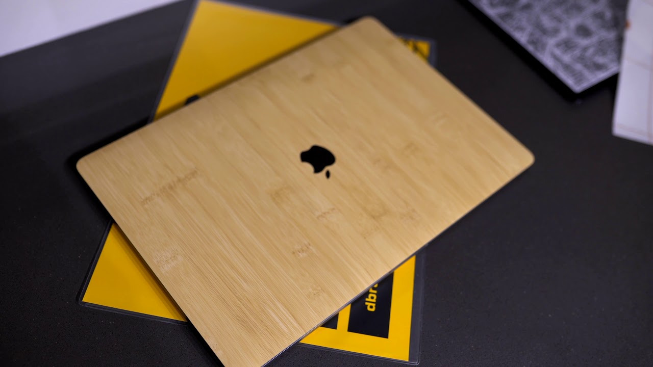 16" Macbook Pro with dBrand Bamboo Skin! - YouTube