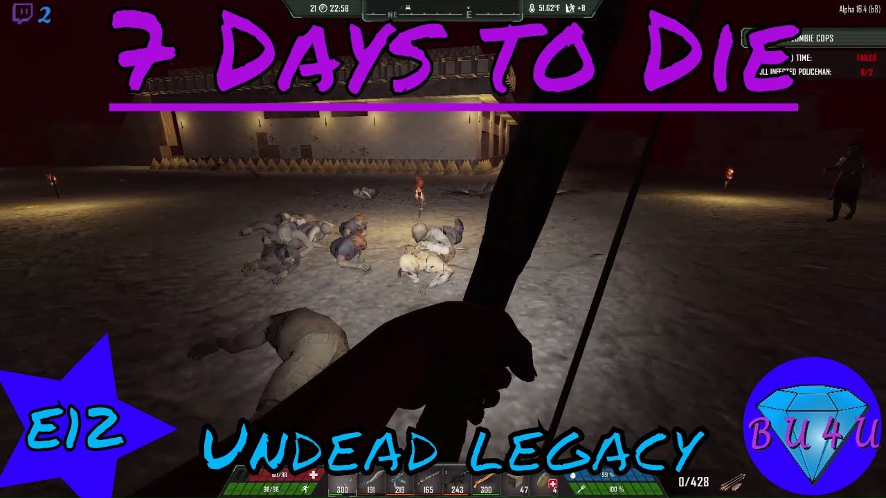 Auger & Third hordenight - 7 Days to Die | Undead Legacy + Compo-Pack ...