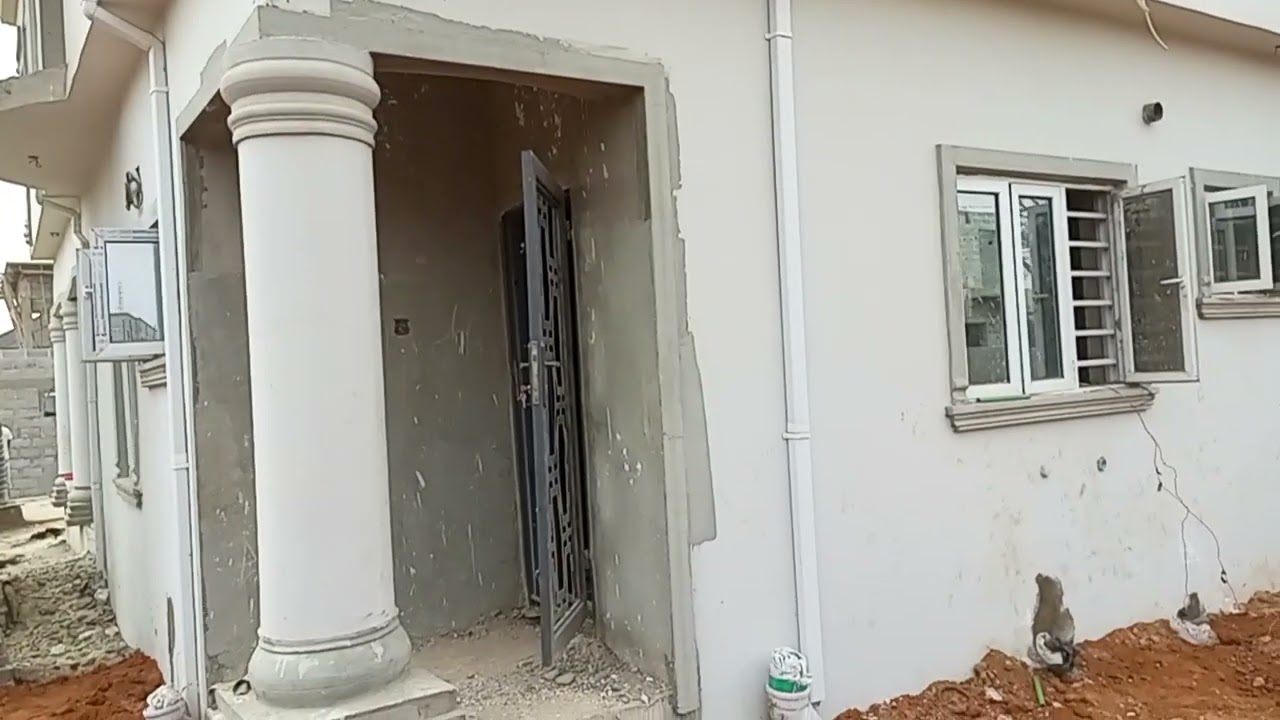 WALL SCREEDING || EXTERIOR WALL SCREEDING IN NEGRIA - YouTube
