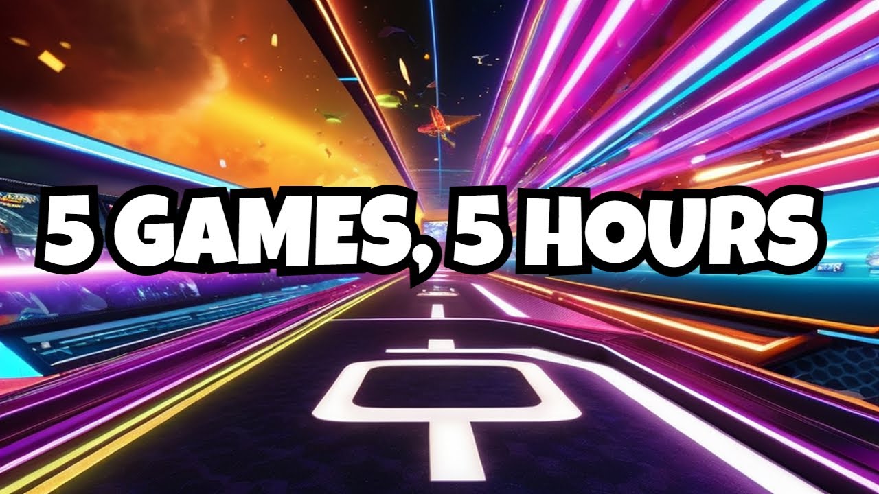 Gaming Marathon: 5 Games for a 5-Hour Stream - YouTube