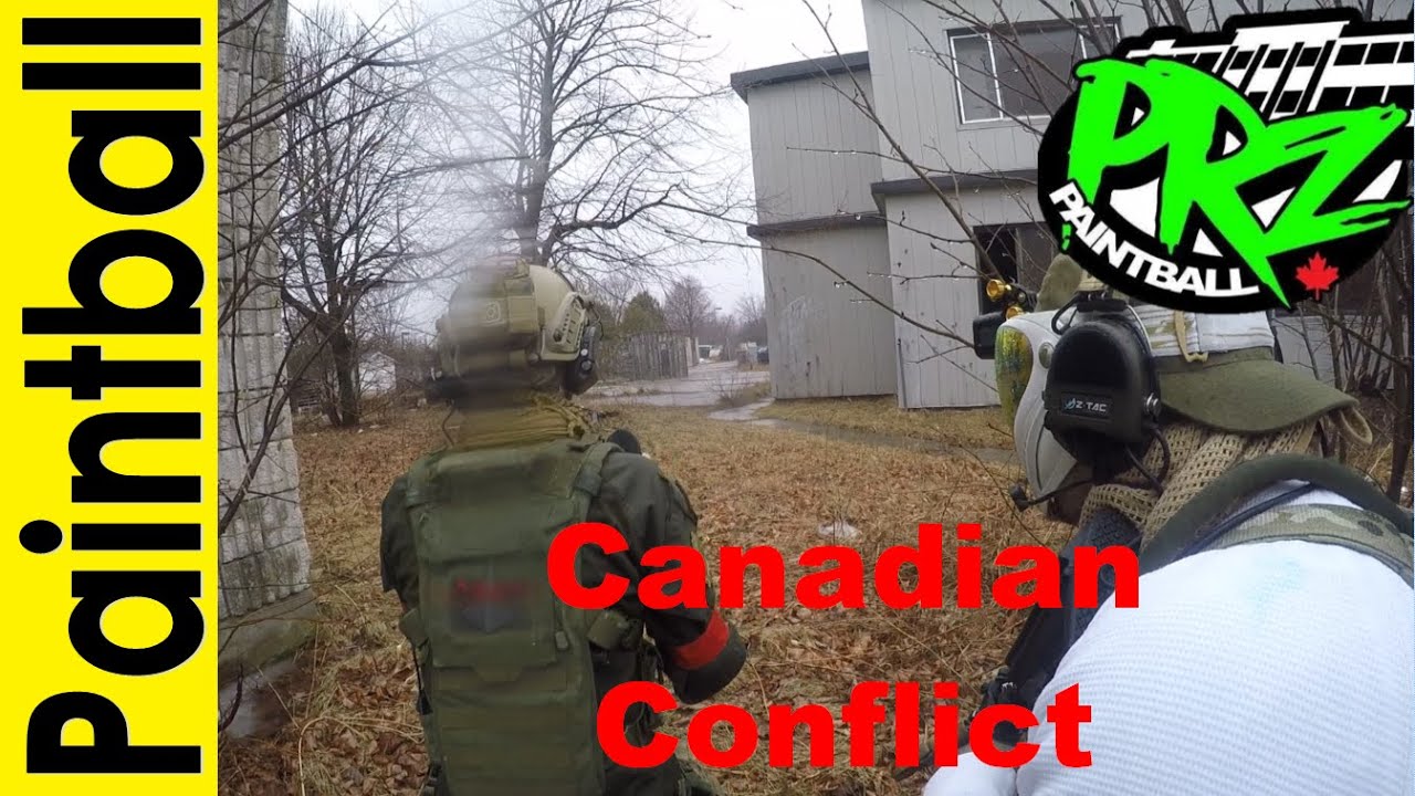 Canadian Conflict | PRZ Paintball | Magfed Montage - YouTube