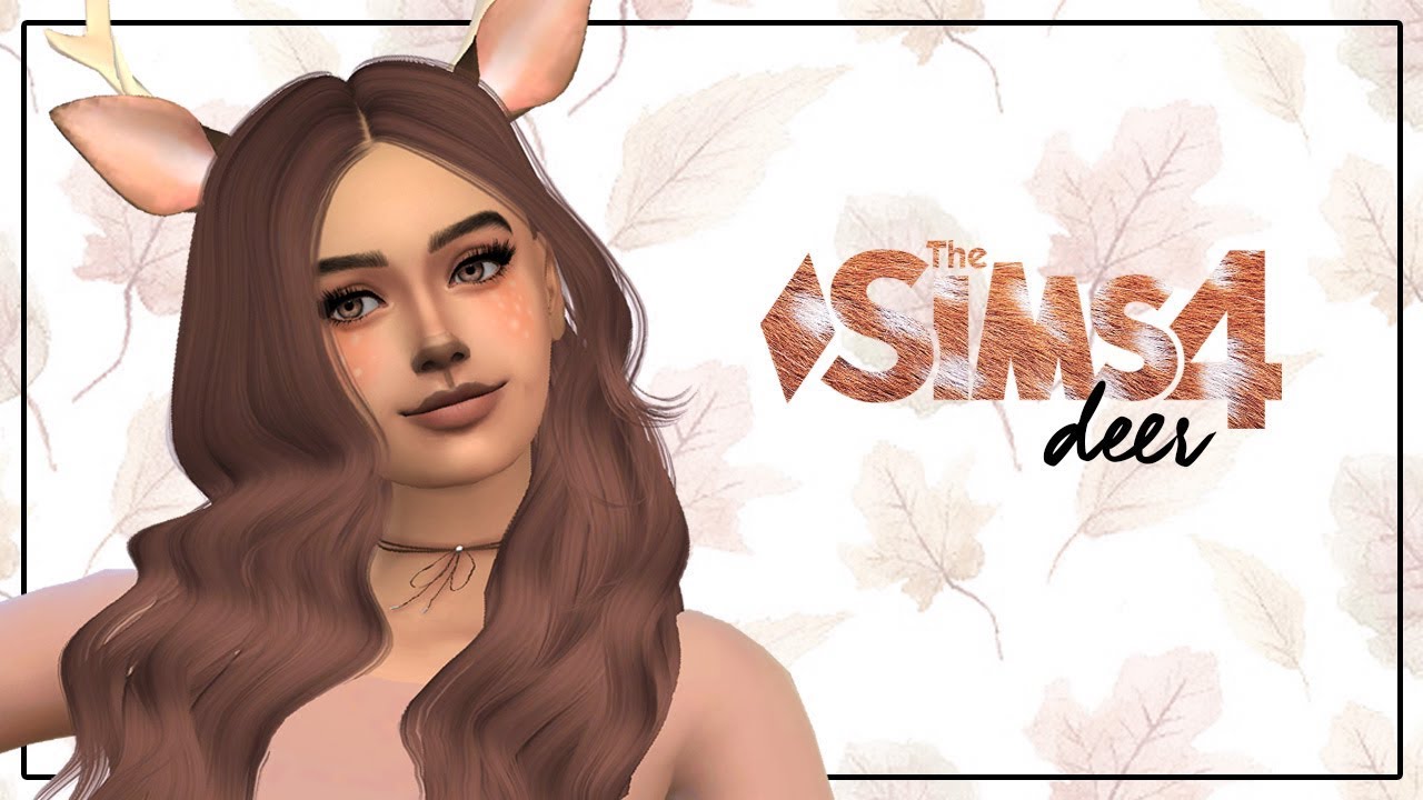 DEER | The Sims 4: Create A Sim - YouTube