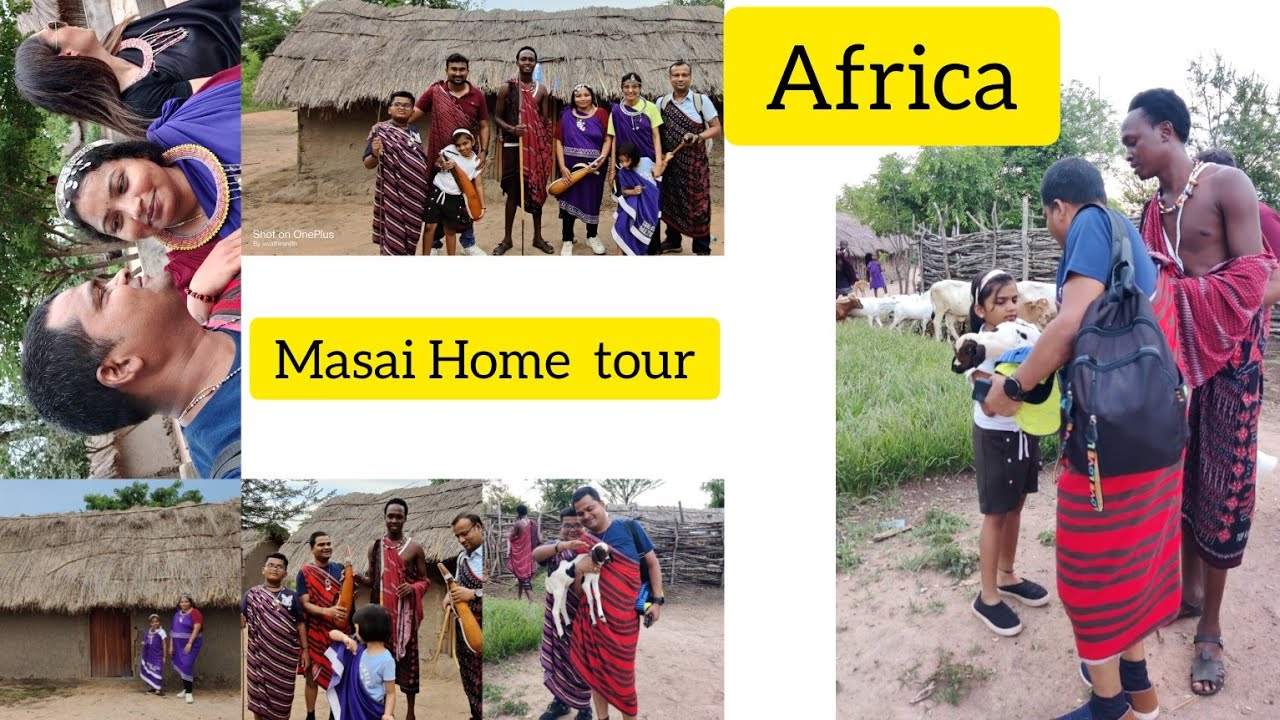 Masai Tribe culture| Masai home tour |Mukumi|Morogoro|African tribe,Part-2|Tanzania|Swathi vlogs ...