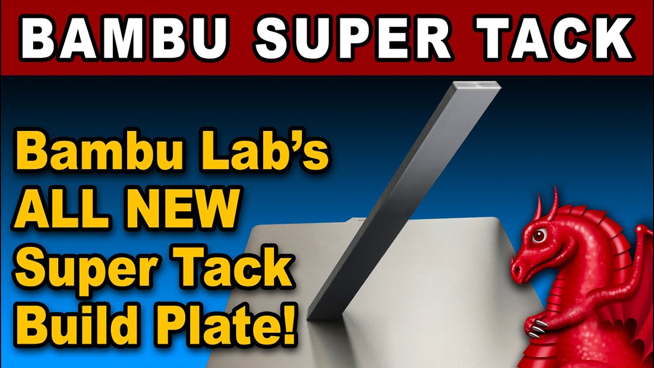 FIRST LOOK: Bambu Cool Plate SuperTack - YouTube