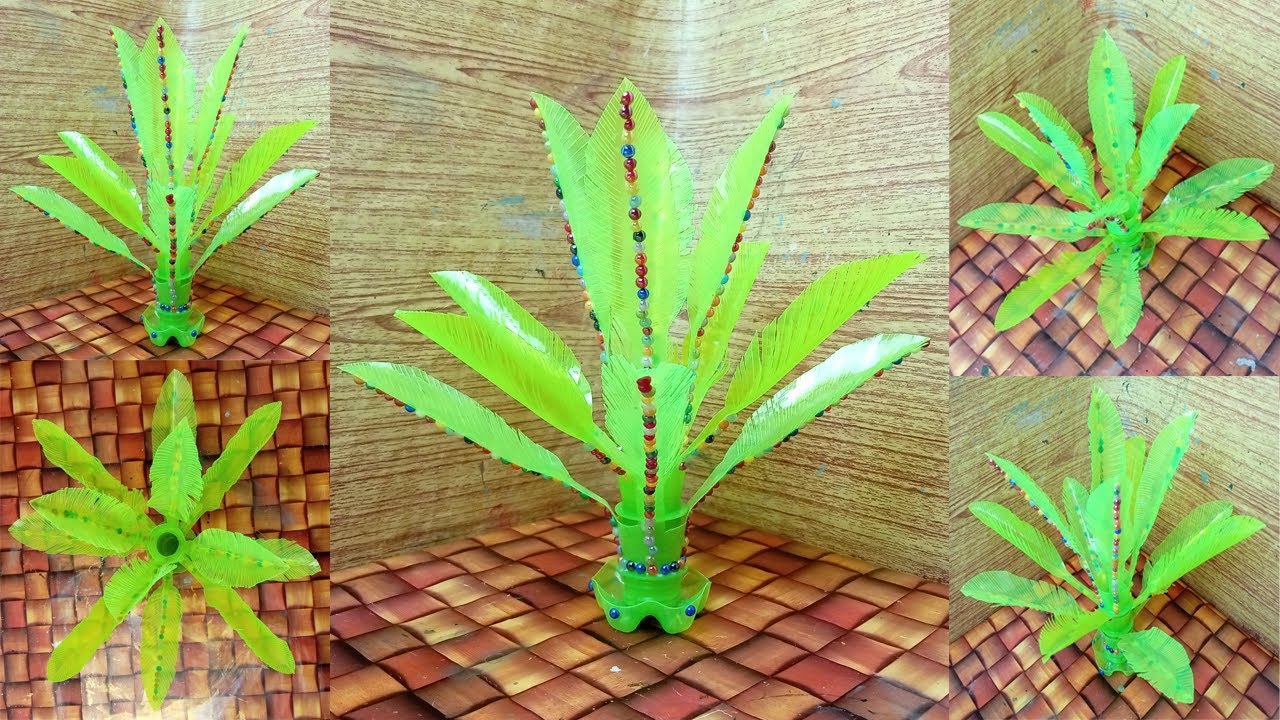 DIY Craft a Beautiful Tree from Waste Plastic Bottles l How to make ...