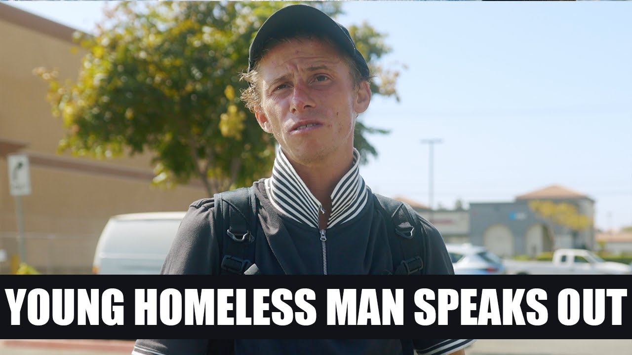 What It's Really Like To Be A Young Homeless Man In Orange County - YouTube