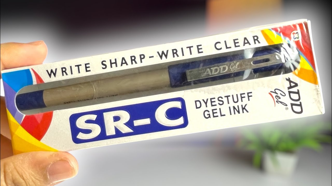 ADD GEL SR-C With Dyestuff Gel Ink ️ in Rs 30/- @Tech-Eela - YouTube