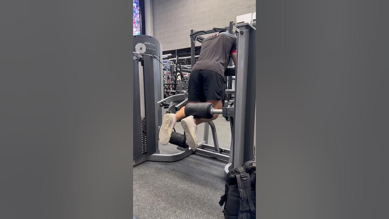 Exercise Tutorial - Standing Hamstring Curl #hamstrings #muscle #musclebuilding #gym #exercise ...