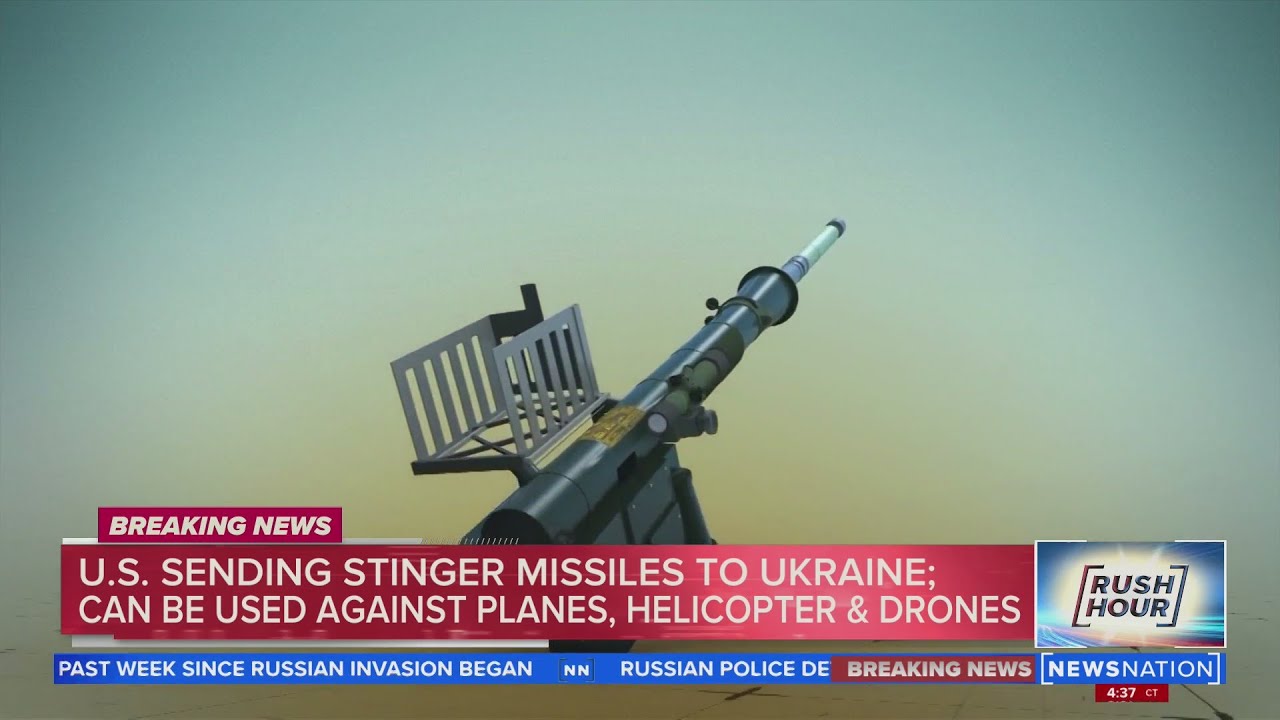 What are Stingers, the anti-aircraft missiles used to fight Russia ...