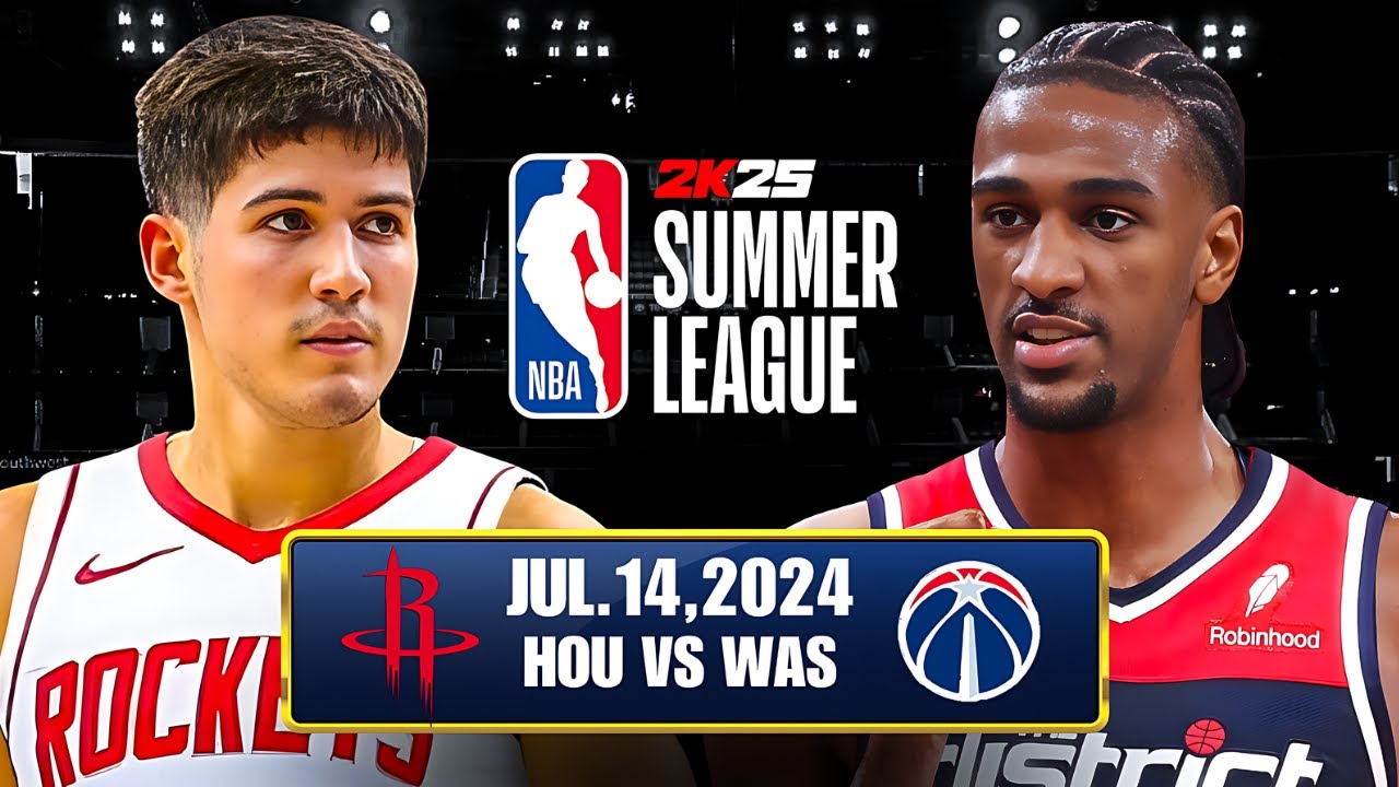 Houston Rockets Vs Washington Wizards Live Stream | #NBASummerLeague ...